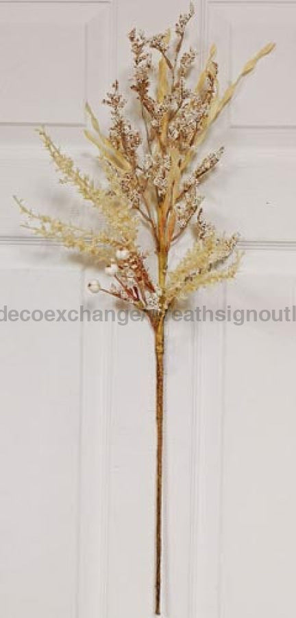 30" Melic and Tallow Berry Spray PA2653-CRM — DecoExchange®