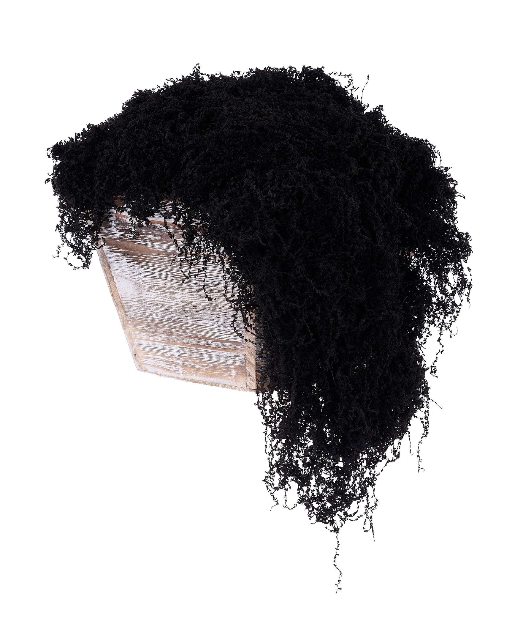 100G Fabric Moss In Bag Black MD175502 — DecoExchange®