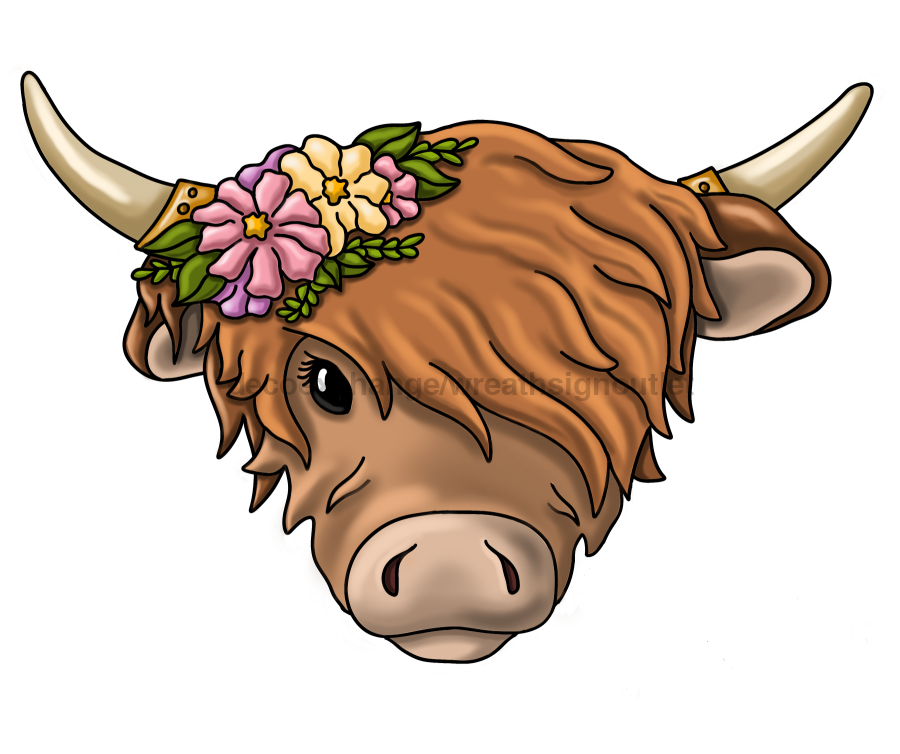 Highland Cow Sign, Country Sign, Yak Sign, wood sign, PCD-W-028 ...